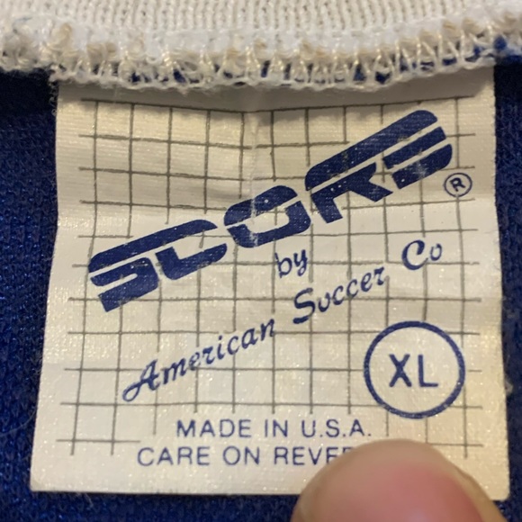 Score | Shirts | Vintage Score Collared Color Block Soccer Jersey ...